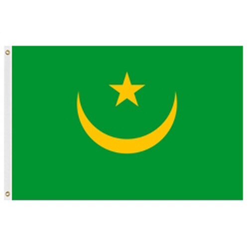 Mauritania Flag 5' X 8' Nylon | Freedom and Glory