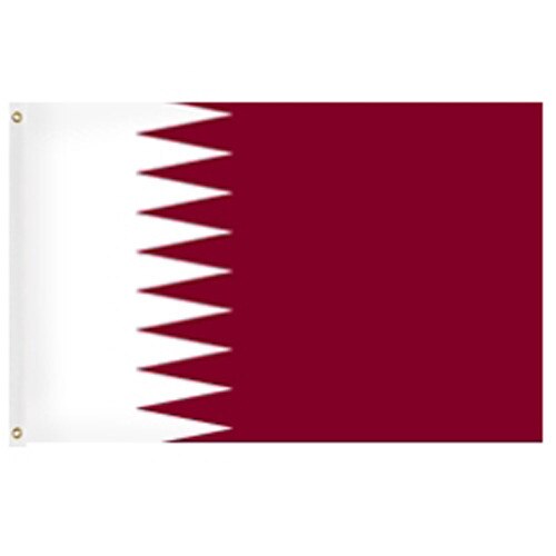 Qatar Flag 5' X 8' Nylon | Freedom and Glory