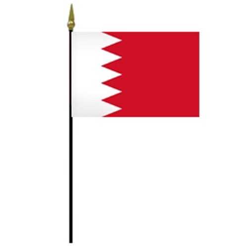 Mini Bahrain Flag 4"X6" | Freedom and Glory