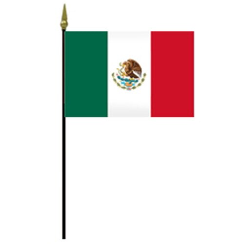 Mini Mexico Flag 4 x 6 | Freedom and Glory