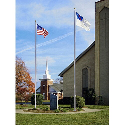 Fine-Line Aluminum Outdoor Flagpoles | Freedom and Glory
