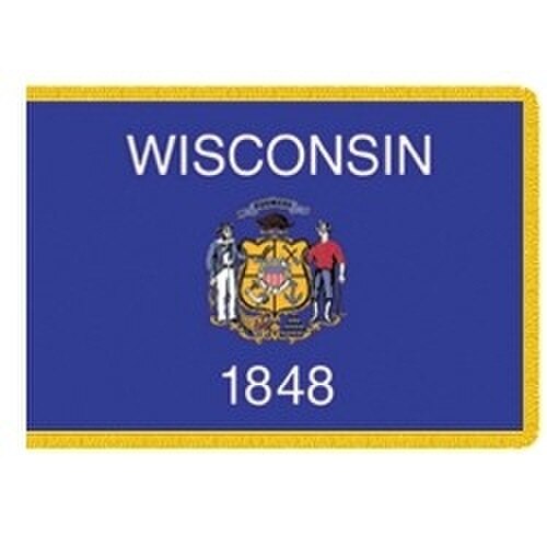 Indoor Wisconsin Flags | Freedom and Glory