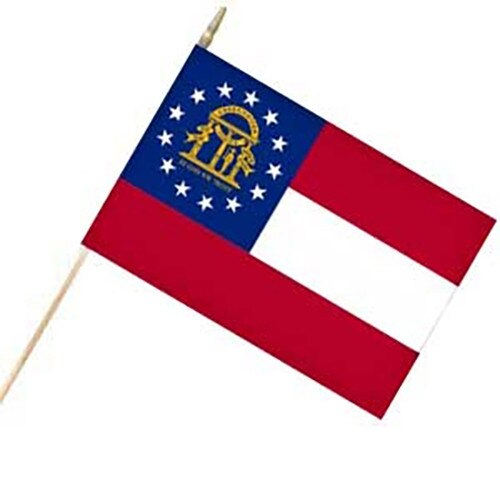 Small Georgia State Flag | Freedom and Glory