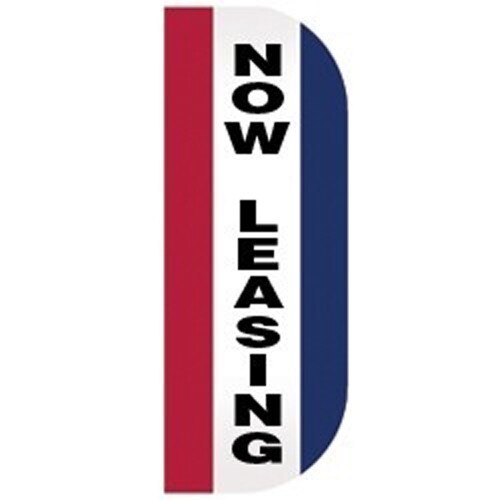 Now Leasing Tall Flutter Message Flag | Freedom and Glory