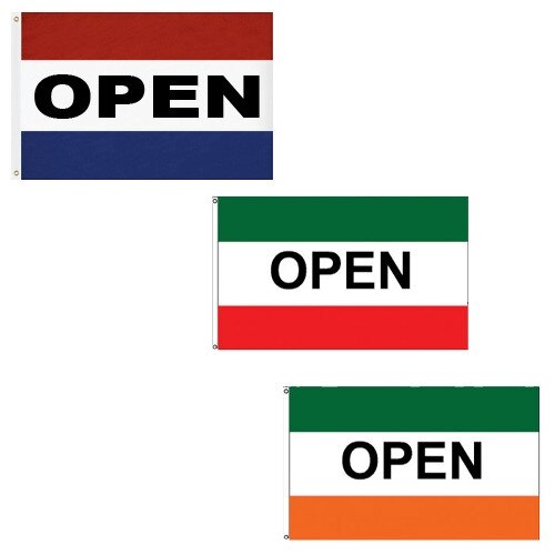 Open Flags for Business – Outdoor Use | Freedom and Glory