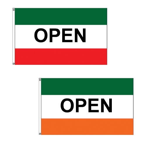 Open Flags for Business – Outdoor Use | Freedom and Glory