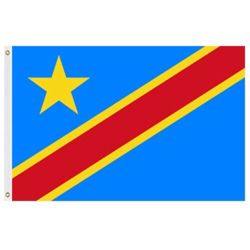 Outdoor Dem. Republic Of Congo Flag | Freedom and Glory