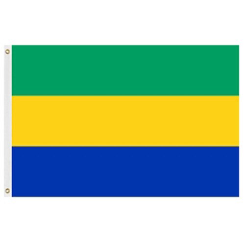 Outdoor Gabon Flag | Freedom and Glory