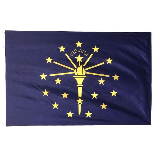 Outdoor Indiana State Flags | Freedom and Glory
