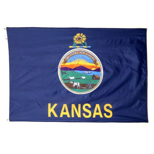 Kansas Flag for Sale – Outdoor Nylon & Polyester Flags