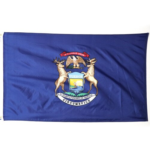 Outdoor Michigan State Flags For Sale | Made in the U.S.A | Freedom and ...