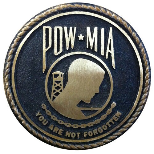 Bronze Pow/Mia Logo Seal | Freedom and Glory