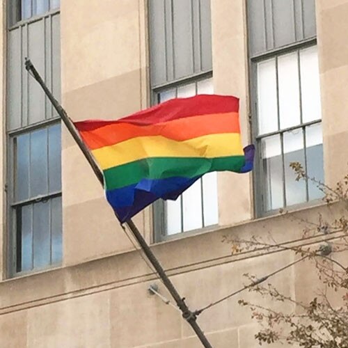 Rainbow Flag – Durable Outdoor Pride Flag in All Sizes