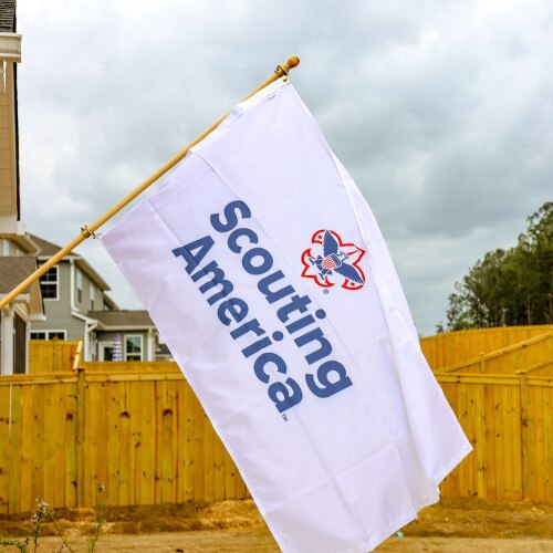 Scouting America Logo Flag | Freedom and Glory
