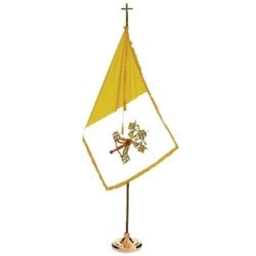 Indoor Catholic Flags Set | Freedom and Glory