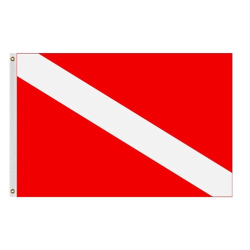 Dive Flag – Durable Nylon Skin Diver Flag