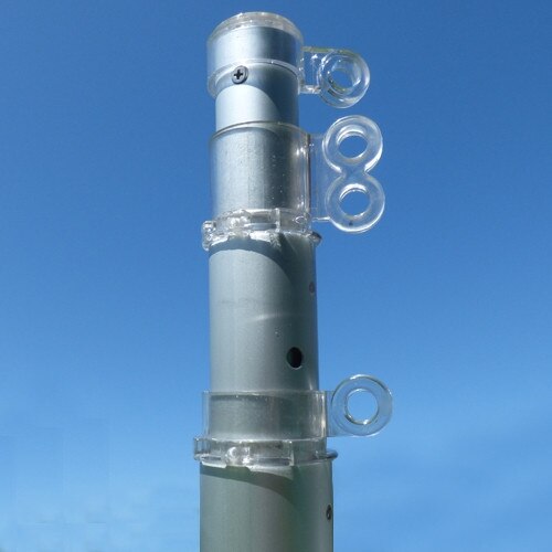 Telescoping Flagpole Rings | Freedom and Glory