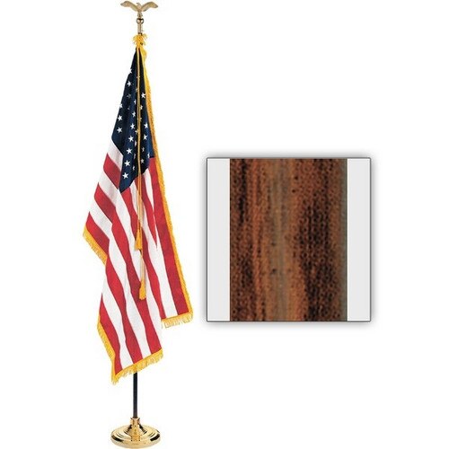 7 Ft. Value U.S. Indoor Flag Display Set | Freedom and Glory | Freedom ...