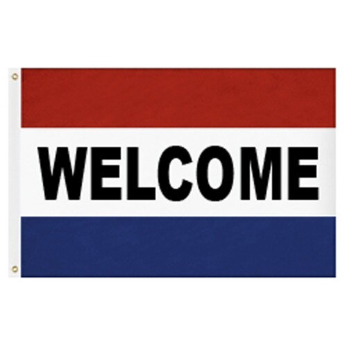 Welcome Message Business Flags | Freedom and Glory